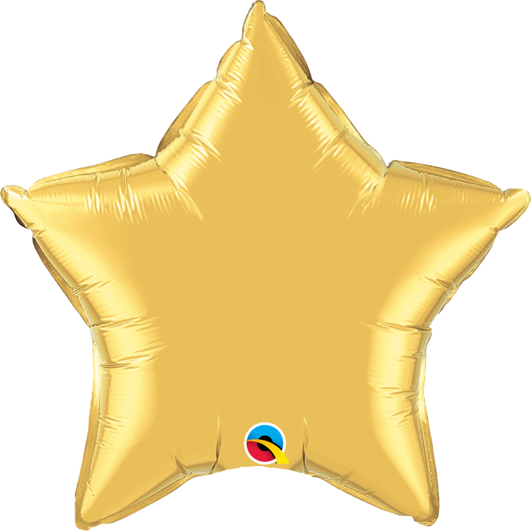Globo Metálico 18" Estrella Fuchsia