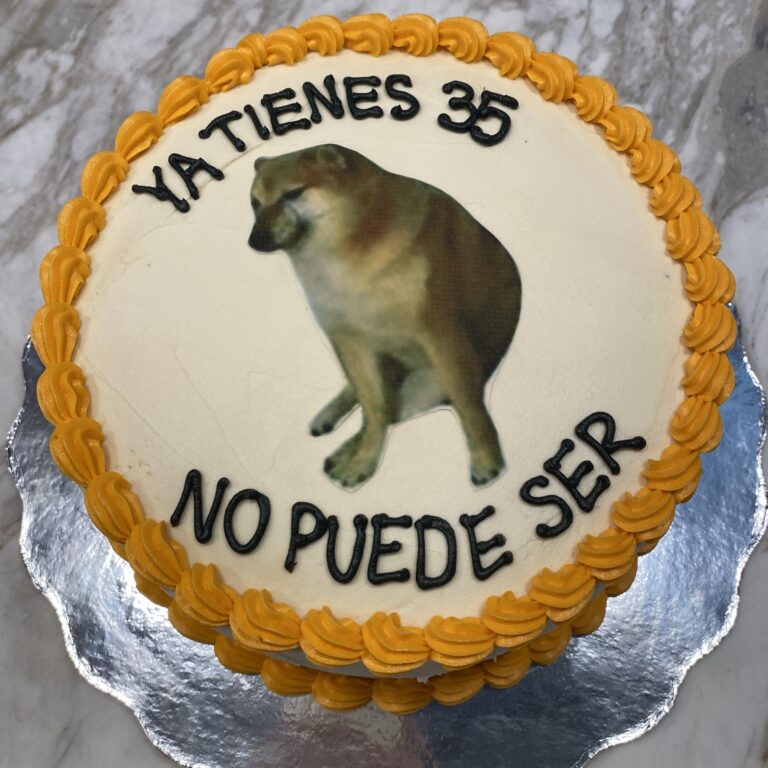 Pastel Cheems Meme No puede ser - Pasteles de Laura